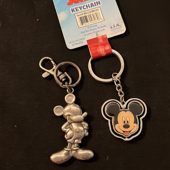 Disney | Other | 2 Disney Mickey Mouse Keychains | Poshmark